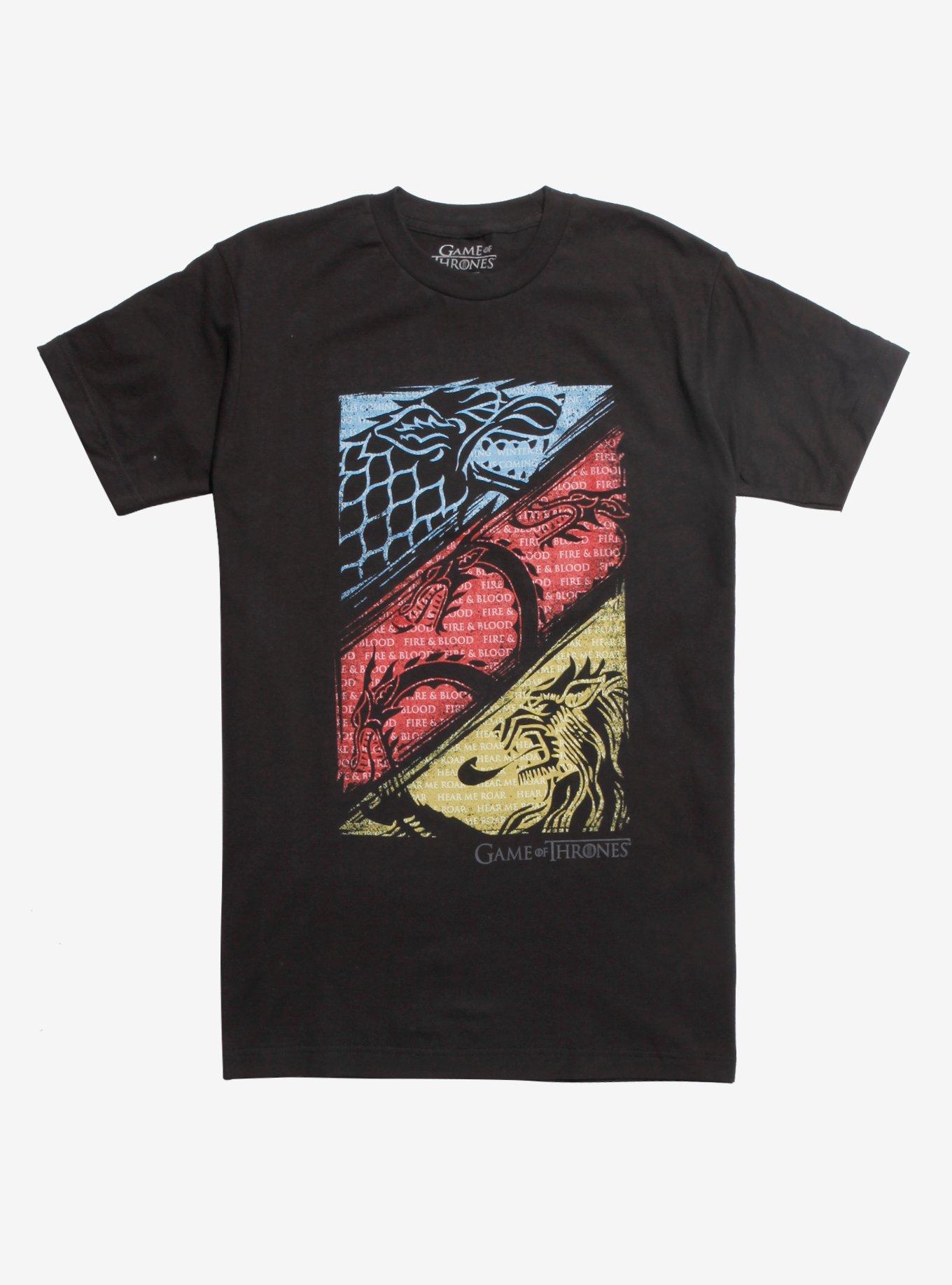 Game Of Thrones Three Sigil T-Shirt | Hot Topic