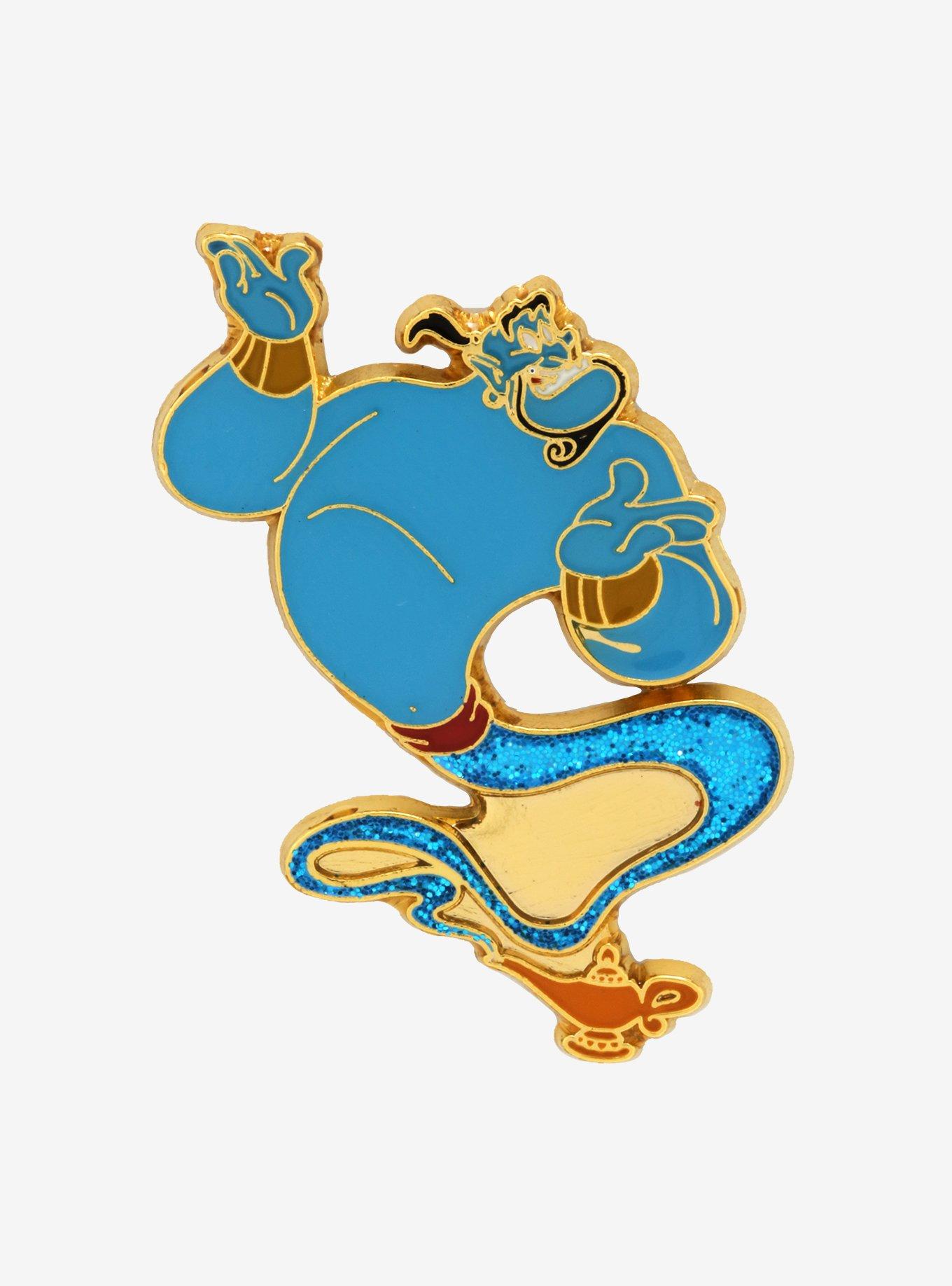 Loungefly Disney Aladdin Genie in a Lamp Enamel Pin - BoxLunch ...