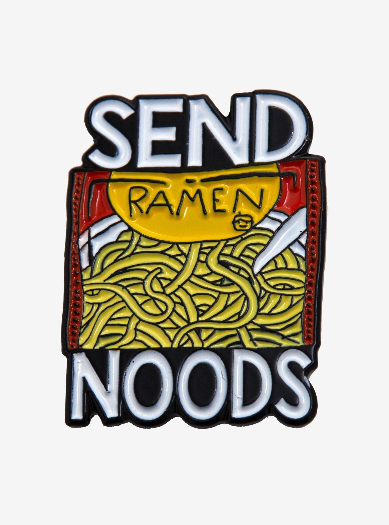 Send Noods Enamel Pin - BoxLunch Exclusive | BoxLunch
