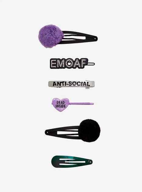 Emo Hair Clip Set | Hot Topic