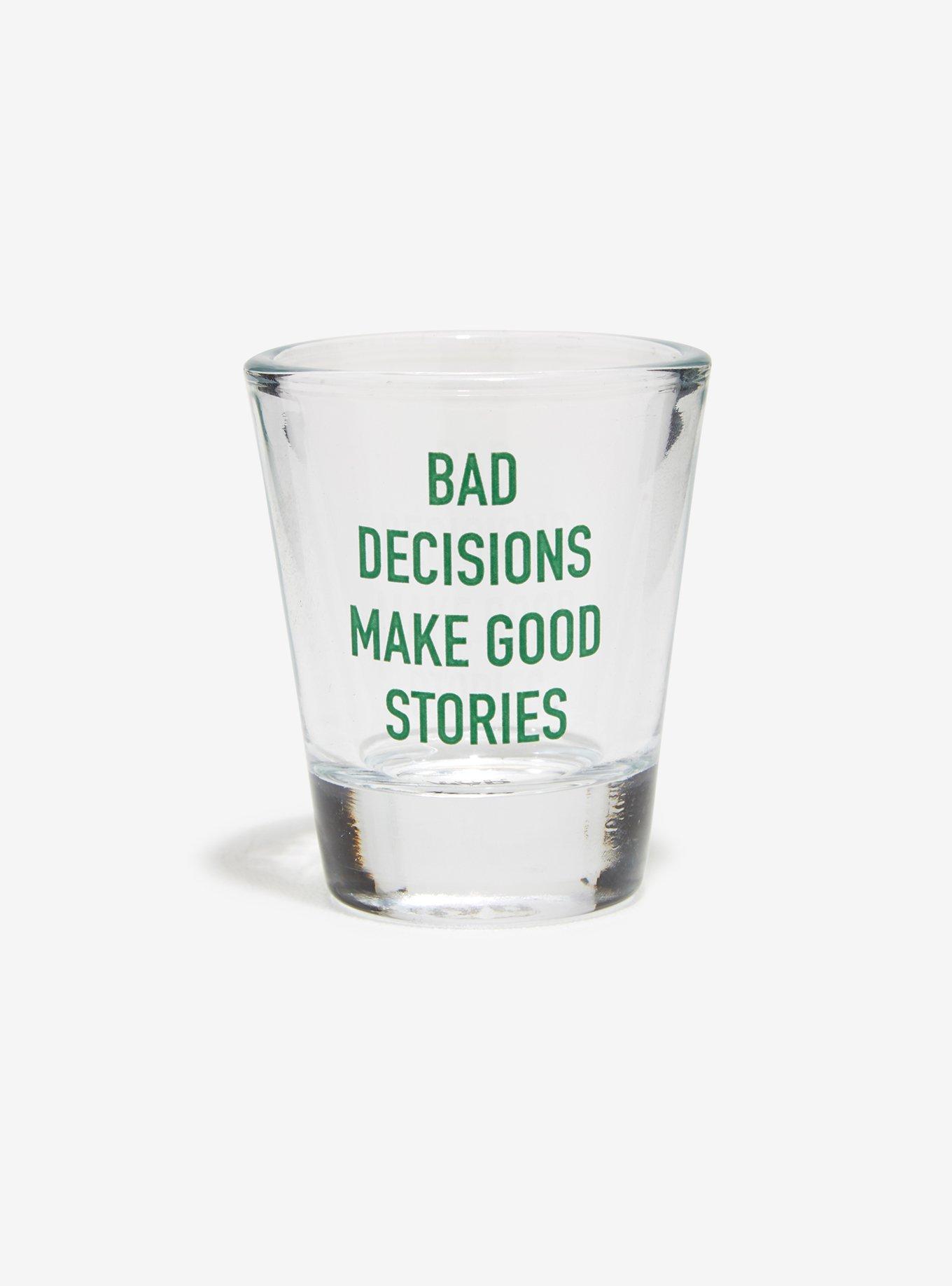 Bad Decisions Mini Glass - BoxLunch Exclusive | BoxLunch