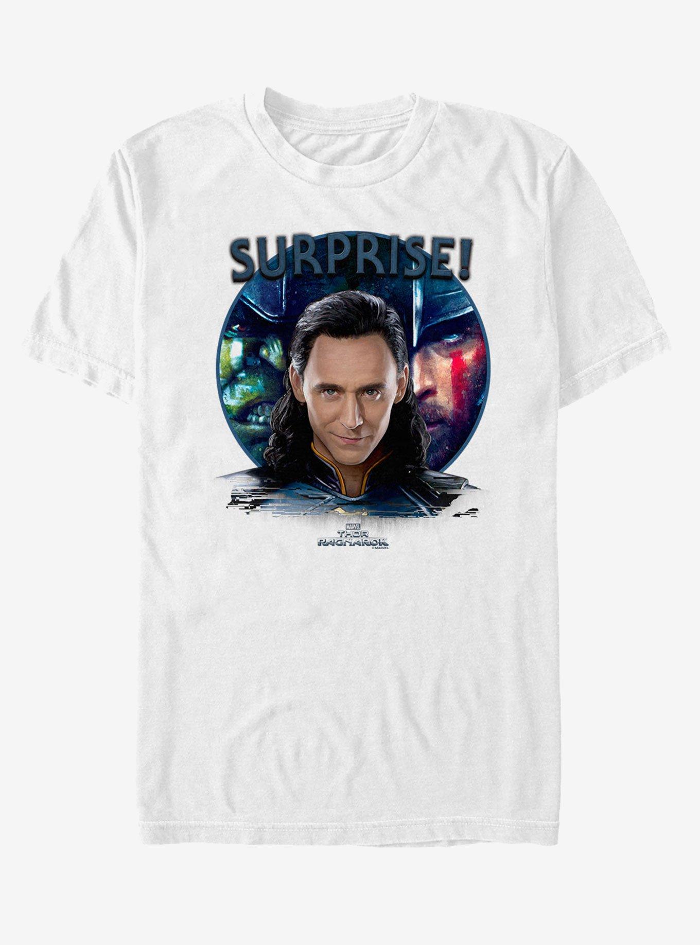 Marvel Loki Surprise Trio T-Shirt - WHITE | BoxLunch