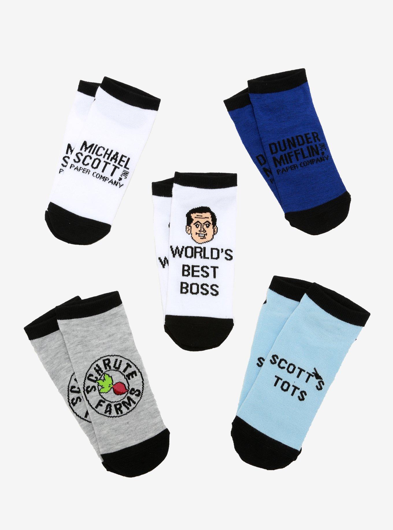 The Office Logo Ankle Sock Set - BoxLunch Exclusive | BoxLunch