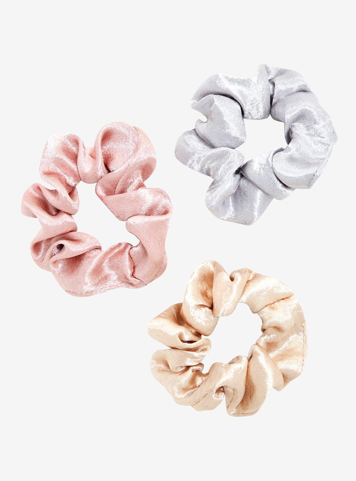Metallic Silk Scrunchy Set | BoxLunch