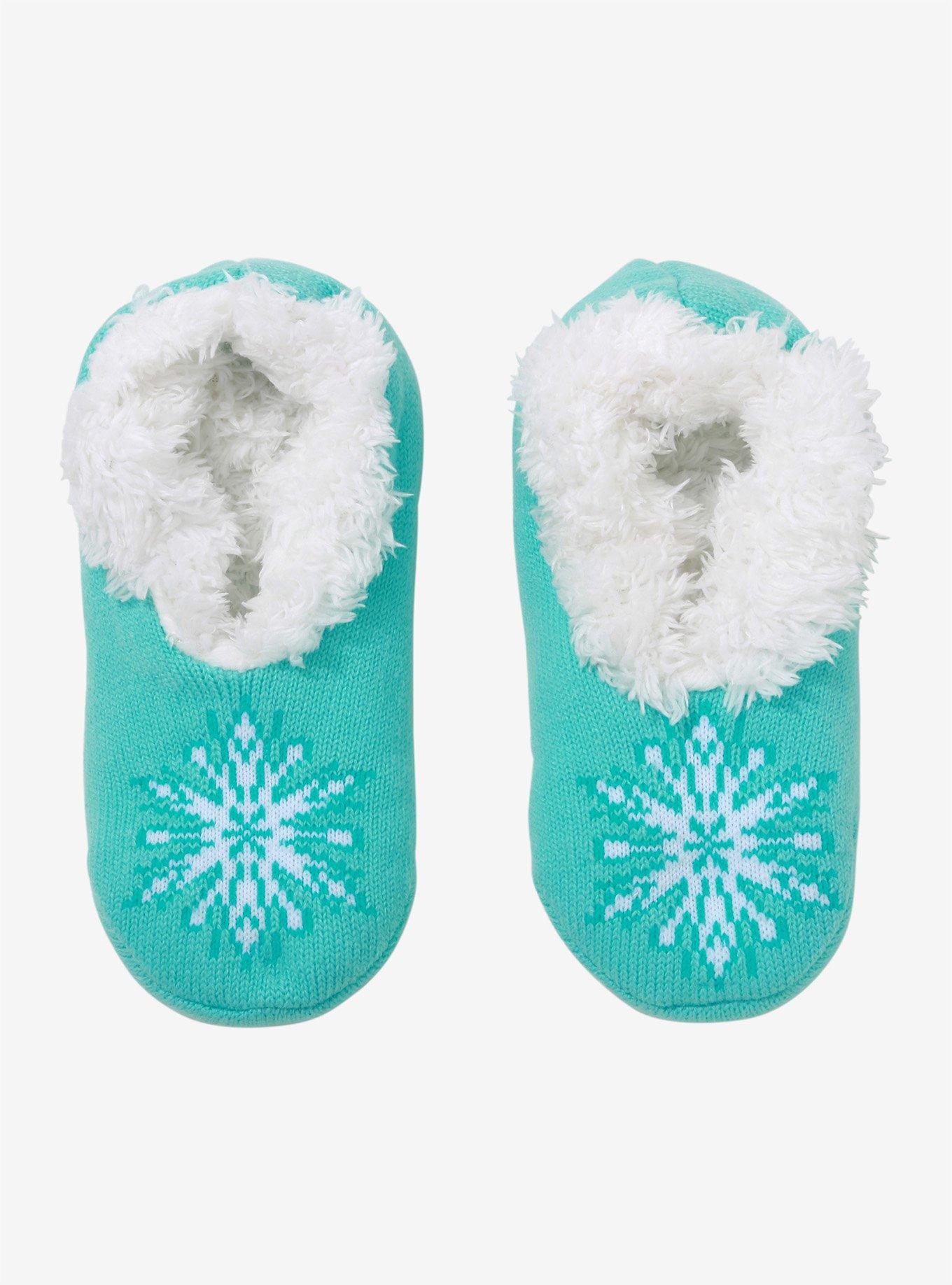 Disney Frozen Snowflake Cozy Slippers | Hot Topic