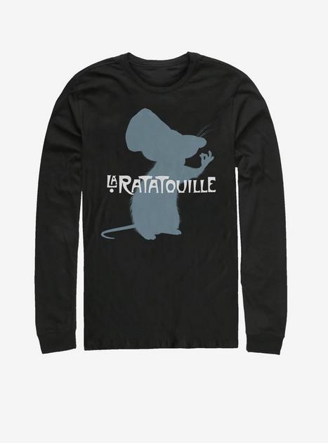 Disney Pixar Ratatouille La Ratatouille Long-Sleeve T-Shirt - BLACK ...