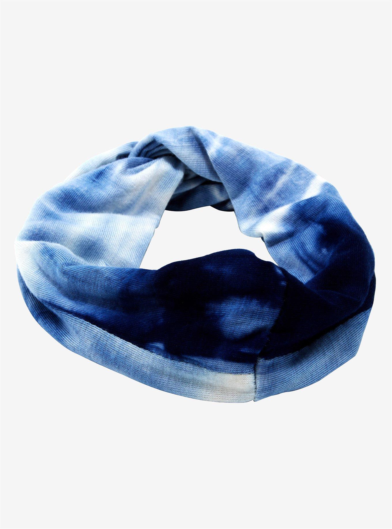 Blue Tie-Dye Headwrap | BoxLunch