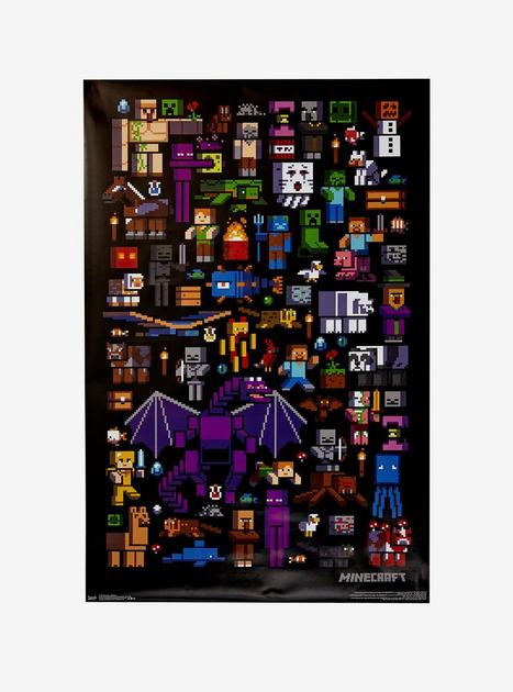 Minecraft Mobbery Poster | Hot Topic