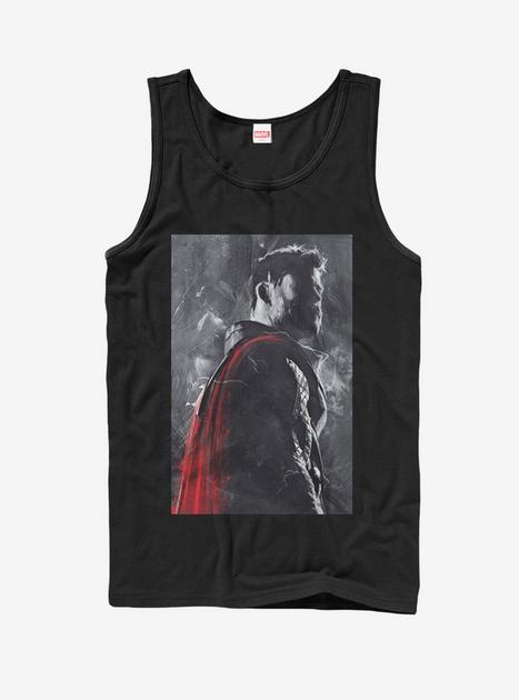 Marvel Avengers: Endgame Thor Painted Tank Top - BLACK | Hot Topic