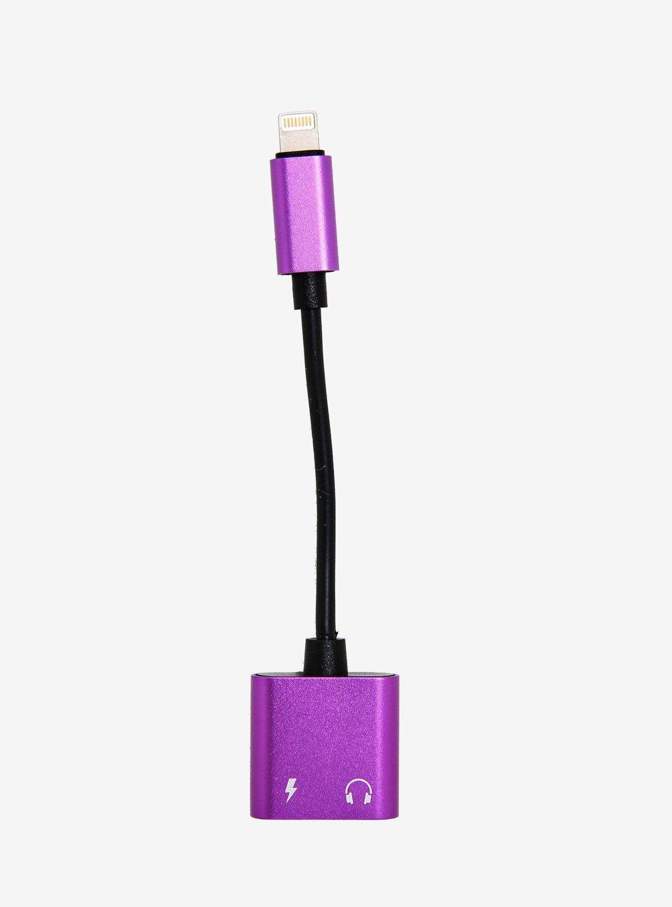 Purple Lightning Adapter | Hot Topic