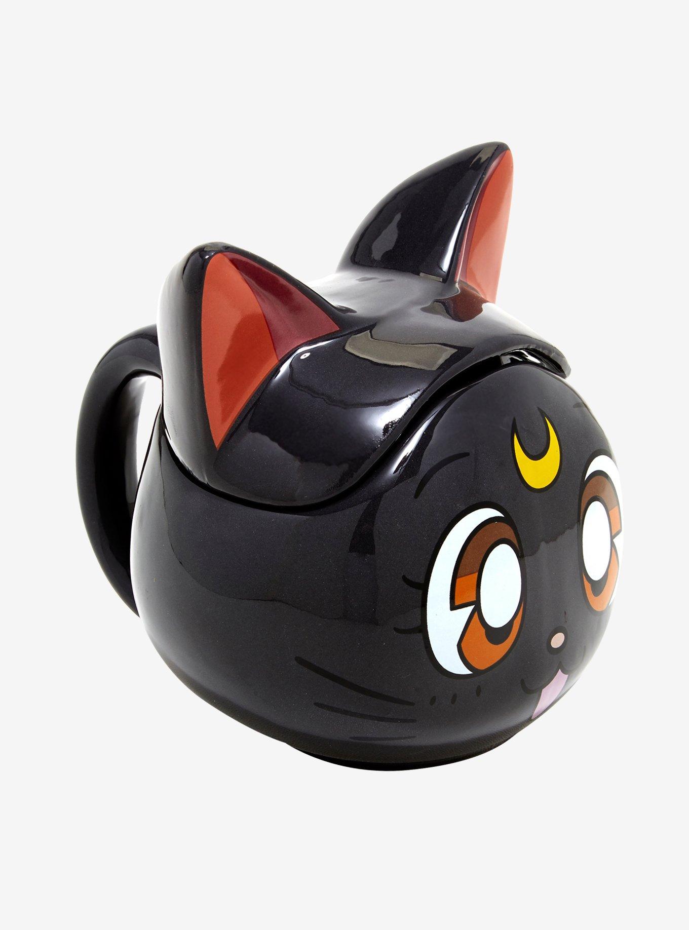 Sailor Moon Luna Figural Mug With Lid | Hot Topic
