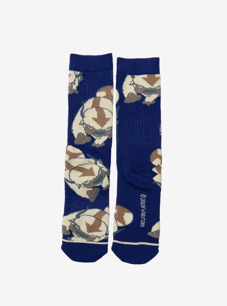 Avatar: The Last Airbender Appa Crew Socks - BoxLunch Exclusive | BoxLunch