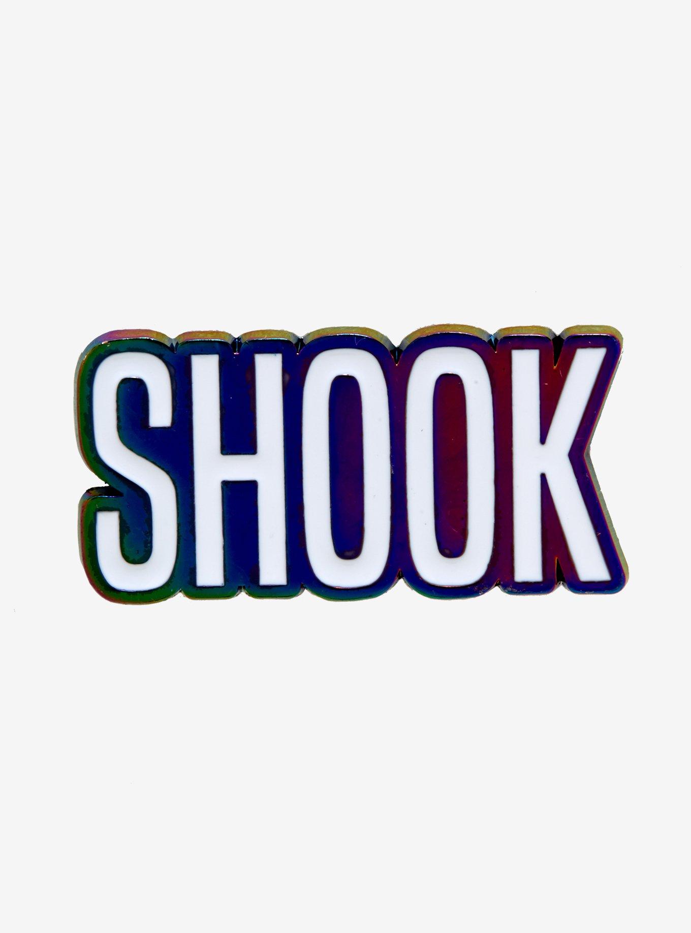 Shook Anodized Enamel Pin | Hot Topic