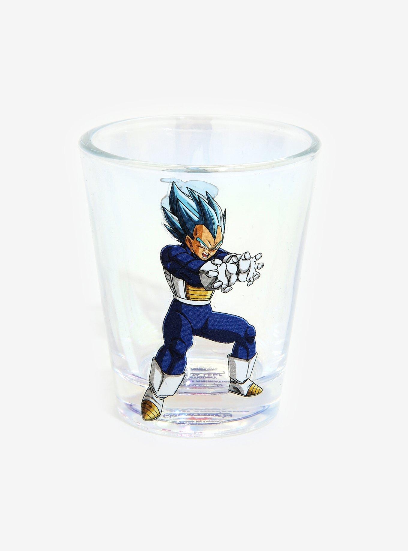 Dragon Ball Z Super Saiyan Blue Vegeta Mini Glass - BoxLunch Exclusive ...
