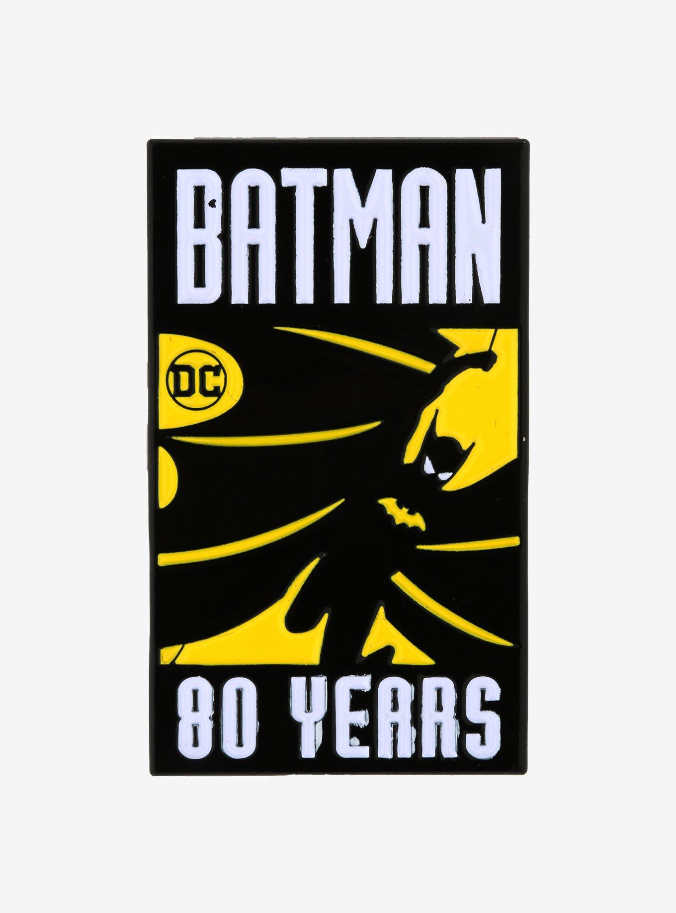 DC Comics Batman 80 Years Comic Enamel Pin | BoxLunch