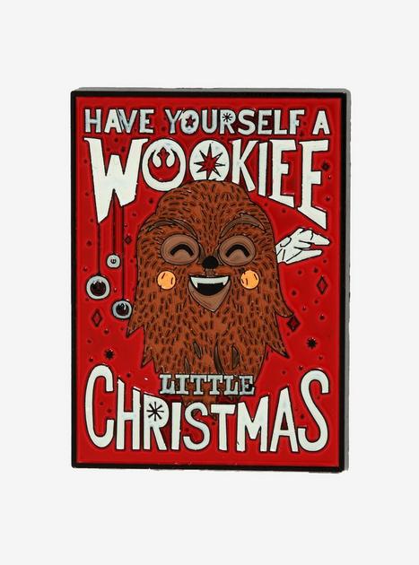 Star Wars Chewbacca Wookiee Little Christmas Enamel Pin | BoxLunch
