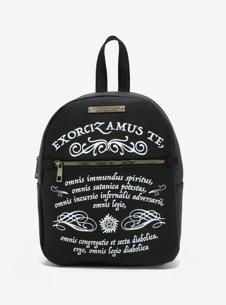 Supernatural Exorcism Incantation Mini Backpack | Hot Topic