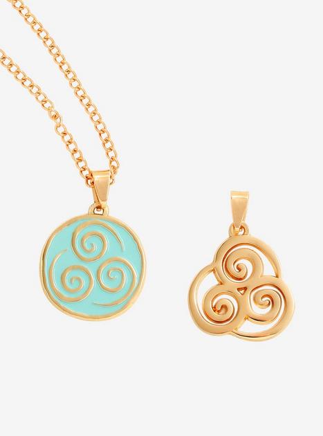 Avatar: The Last Airbender Airbending Symbol Charm Necklace - BoxLunch ...
