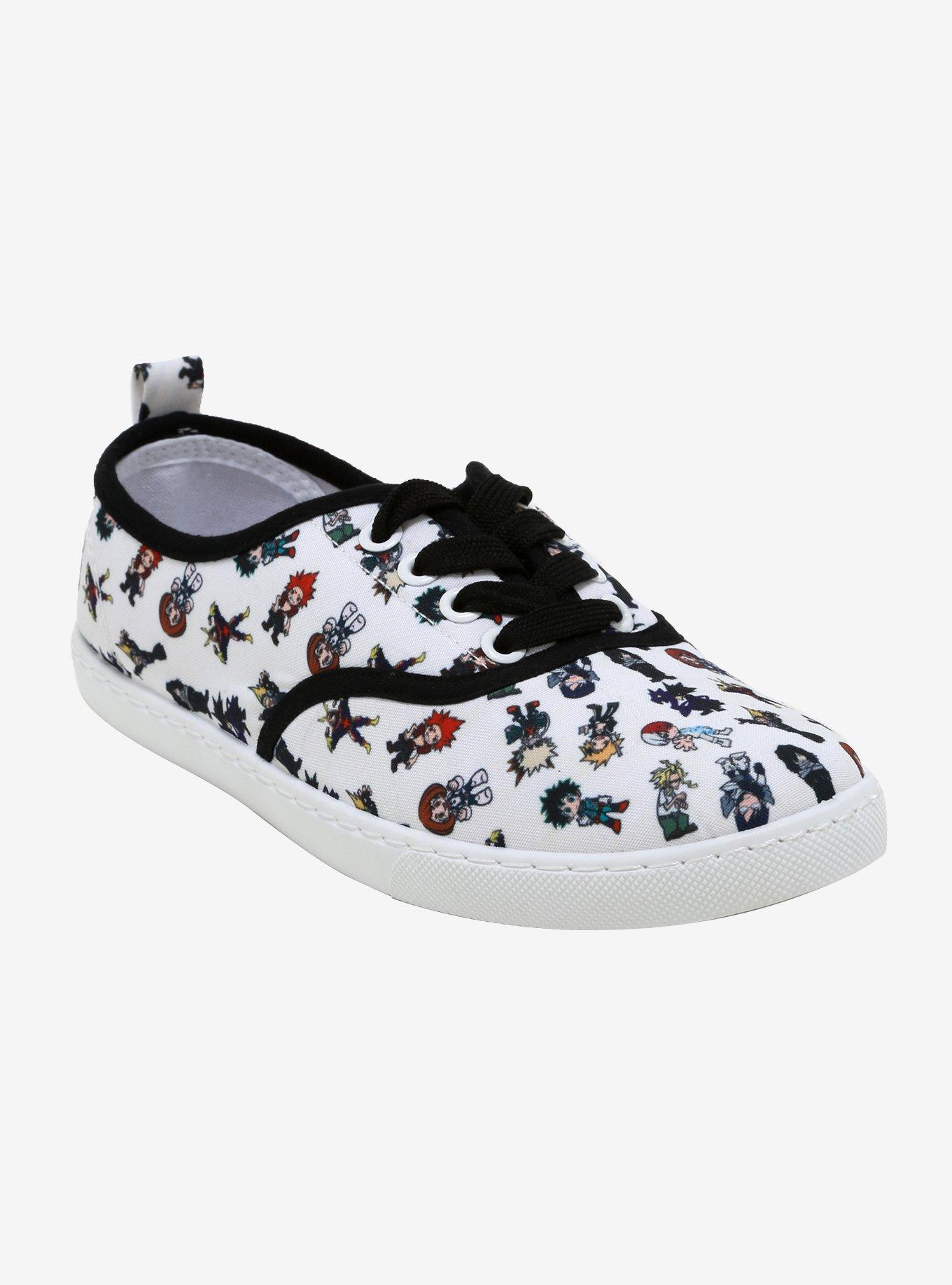 My Hero Academia Chibi Heroes Canvas Sneakers | Hot Topic