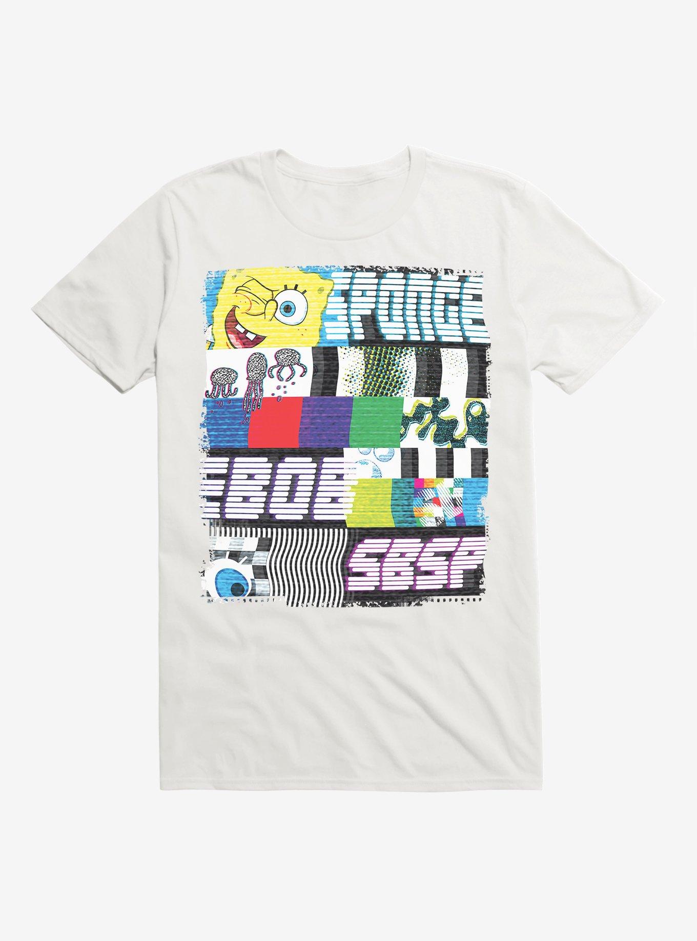 SpongeBob SquarePants SBSP T-Shirt - WHITE | BoxLunch