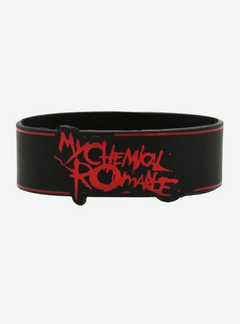 My Chemical Romance Logo Rubber Bracelet | Hot Topic