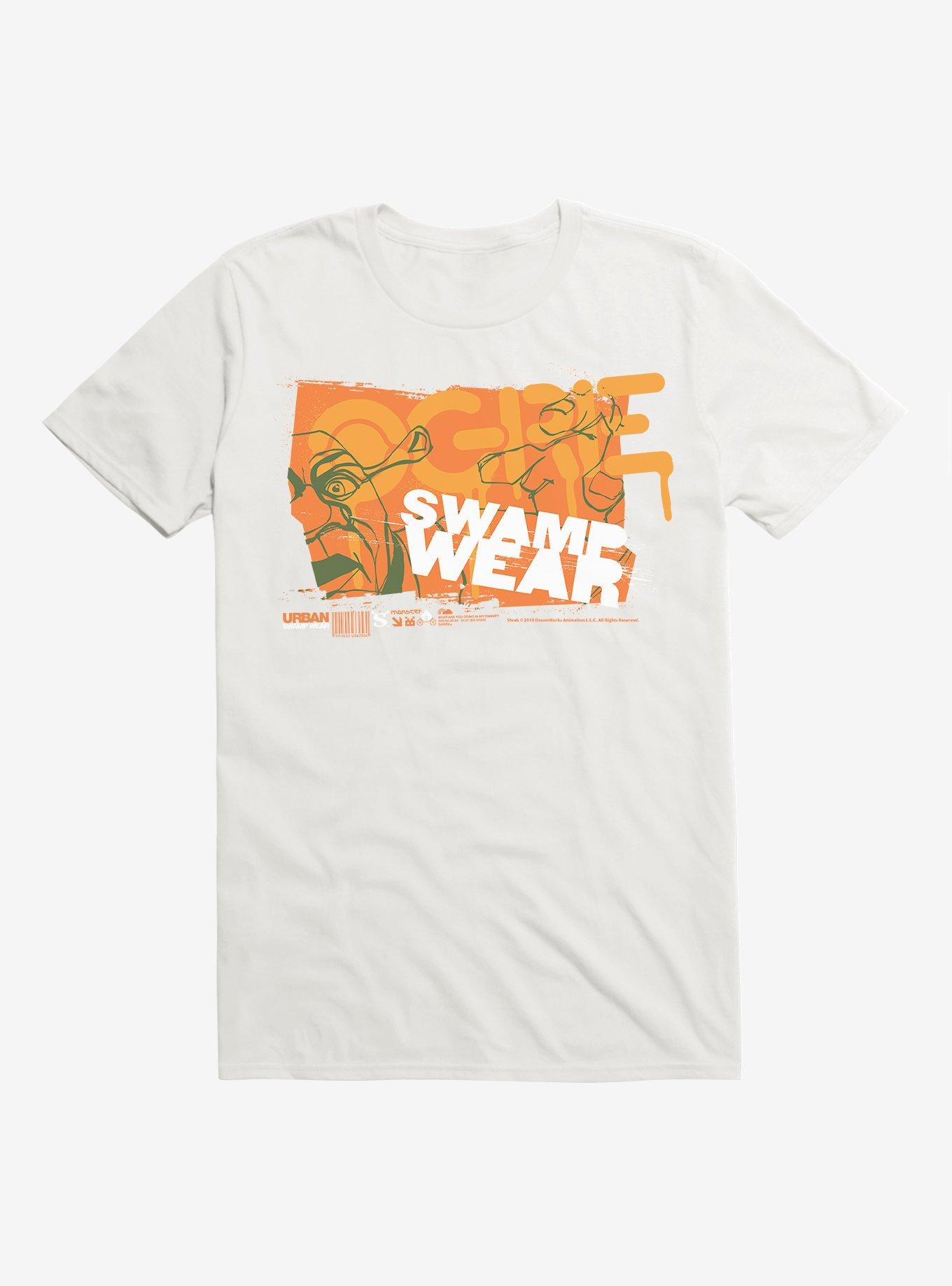 Shrek Orange Ogre Swamp Wear T-Shirt | BoxLunch
