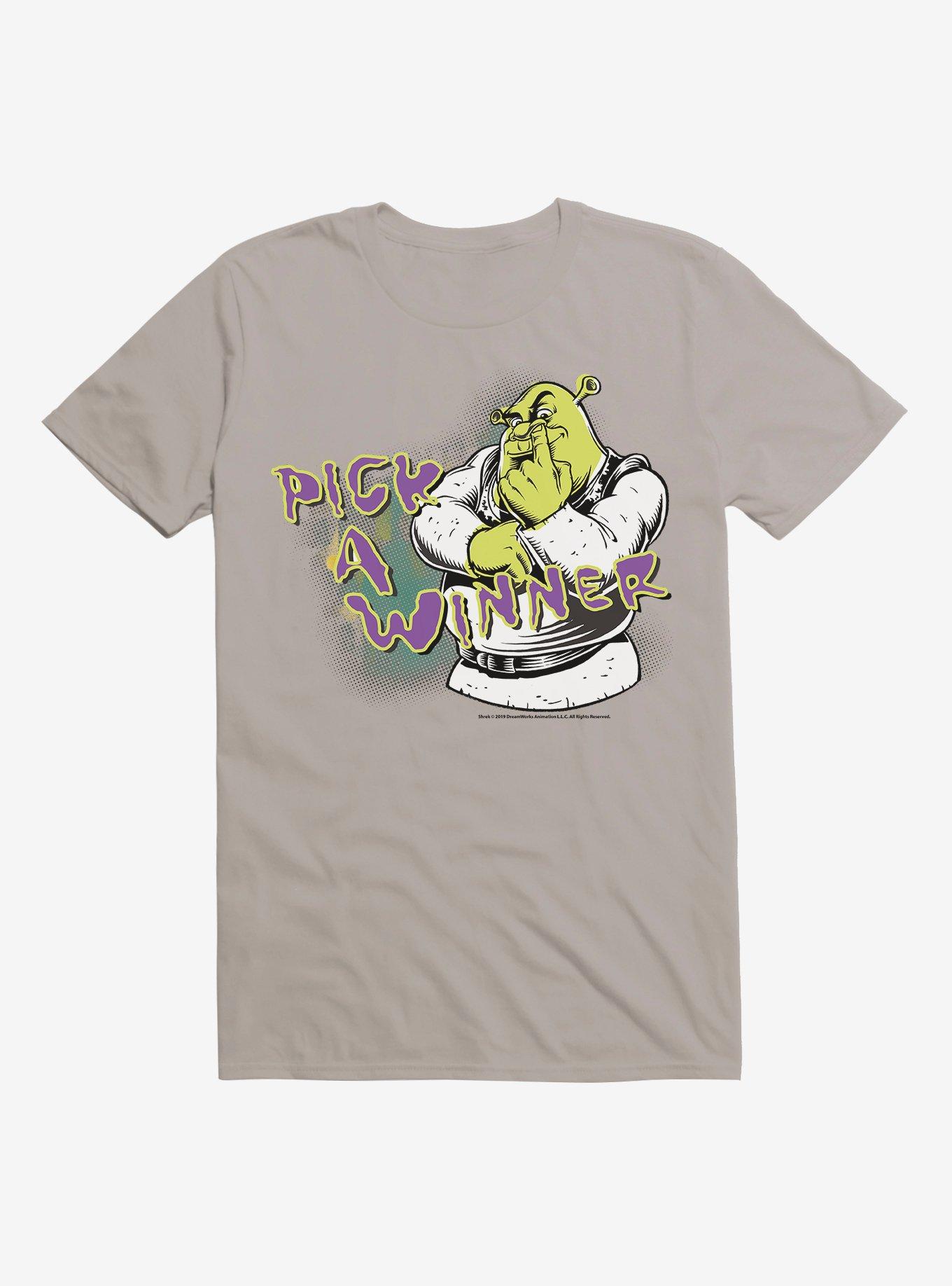 Black Shrek Pick A Winner T-Shirt | BoxLunch | BoxLunch