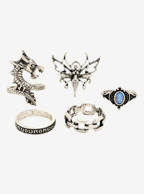 Mystical Creatures Ring Set | Hot Topic