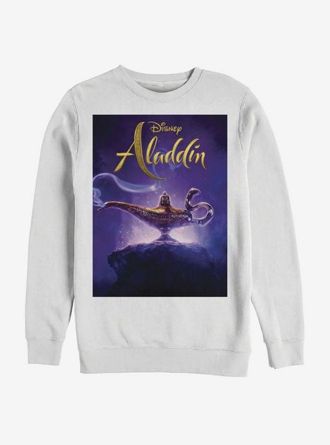 Disney Aladdin 2019 Aladdin Live Action Cover Sweatshirt - WHITE | Hot ...