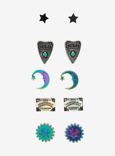 Ouija Planchette Sun Moon Earring Set | Hot Topic