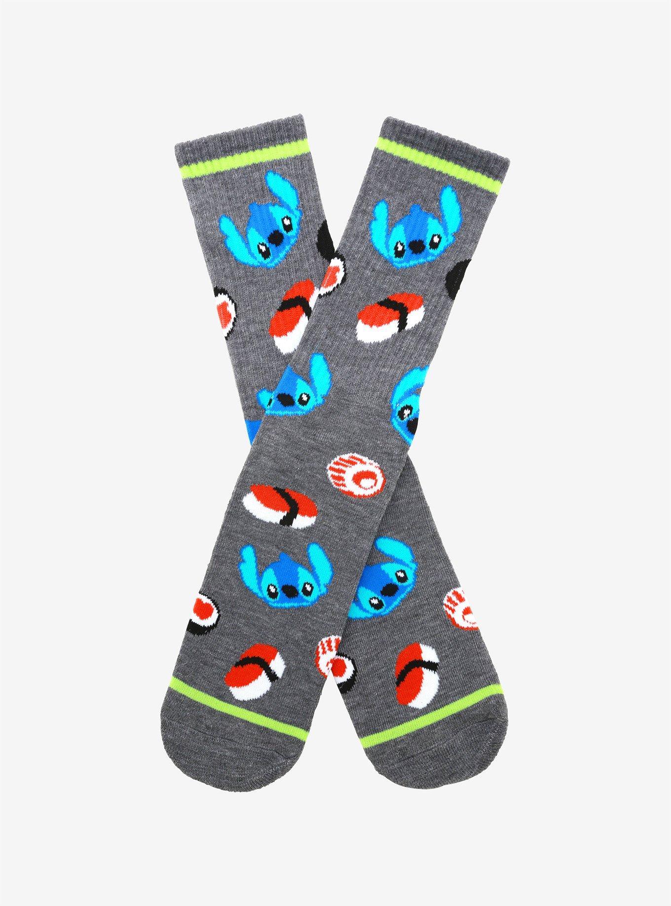 Disney Lilo & Stitch Sushi Crew Socks - BoxLunch Exclusive | BoxLunch