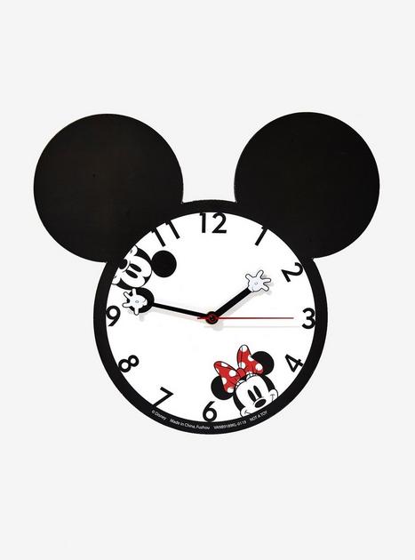 Disney Mickey Mouse & Minnie Mouse Wall Clock | Hot Topic