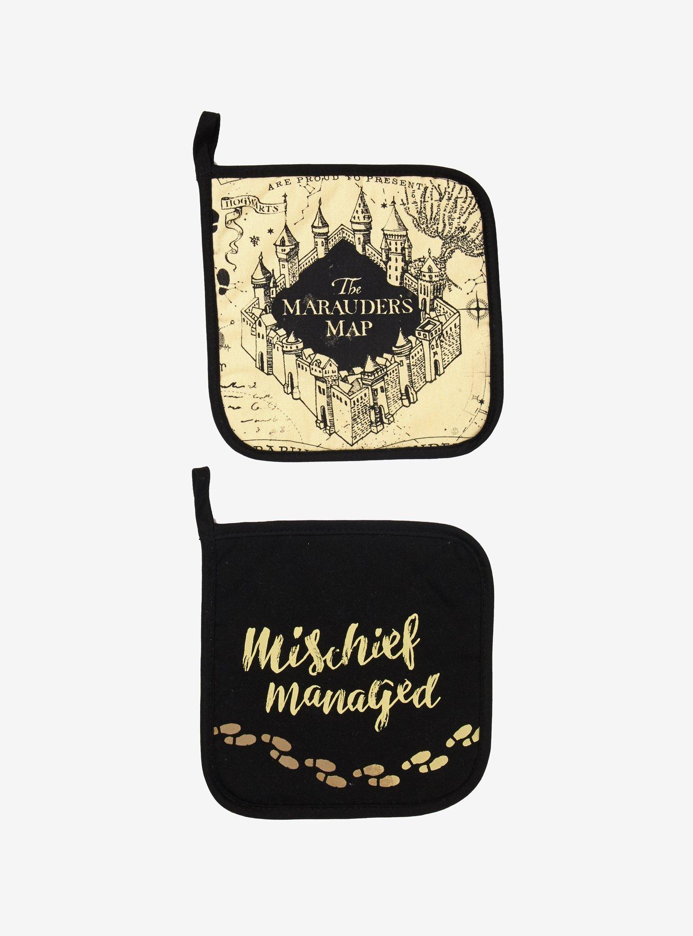 Harry Potter Marauder's Map Pot Holder Set | Hot Topic