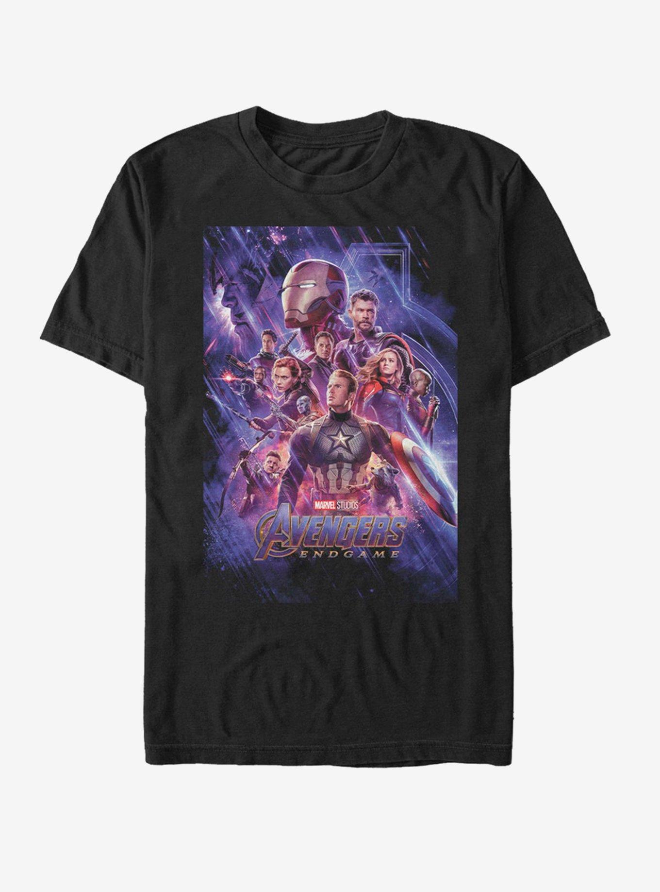 Marvel Avengers Endgame Avengers Poster T-Shirt - BLACK | Hot Topic