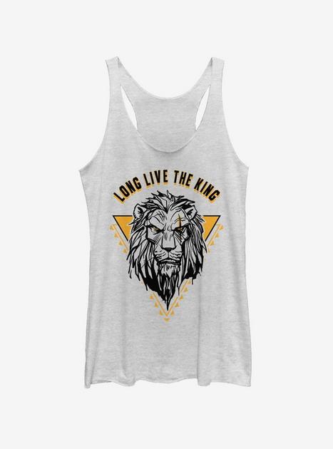 Disney The Lion King 2019 Long Live The King Scar Womens Tank - WHITE ...