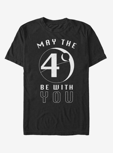Star Wars May the Fourth Moons T-Shirt - BLACK | BoxLunch