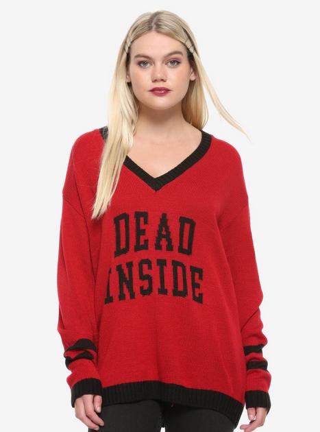 Dead Inside Girls Sweater | Hot Topic