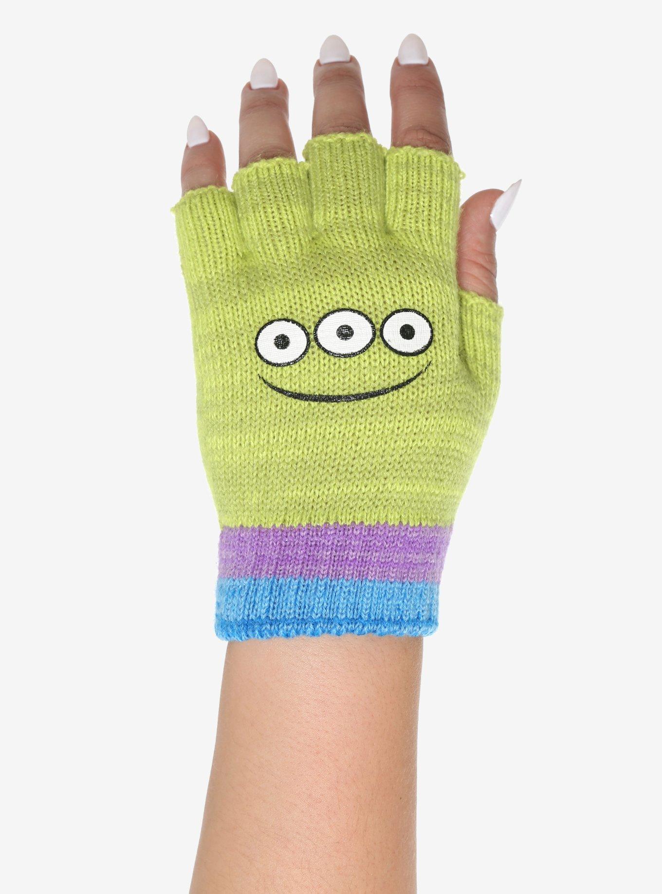 Disney Pixar Toy Story Alien Fingerless Gloves | Hot Topic