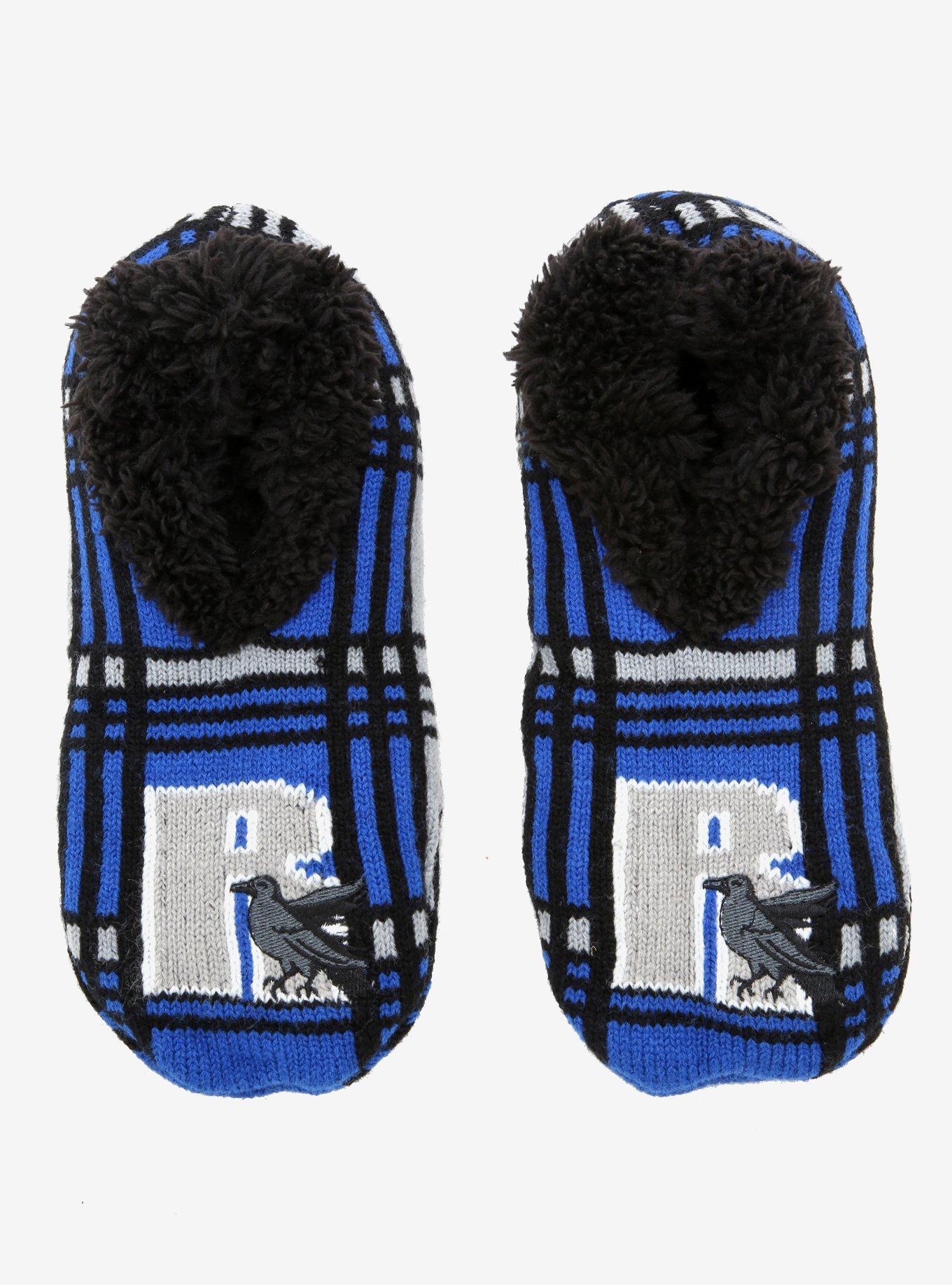 Harry Potter Ravenclaw Plaid Cozy Slippers | Her Universe