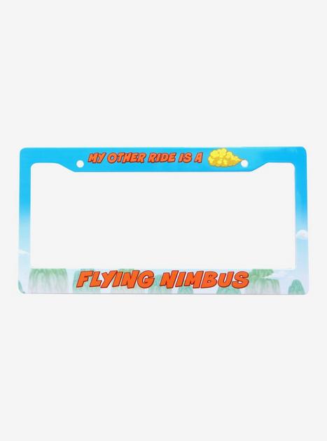 Dragon Ball Z Flying Numbus License Plate Frame | Hot Topic