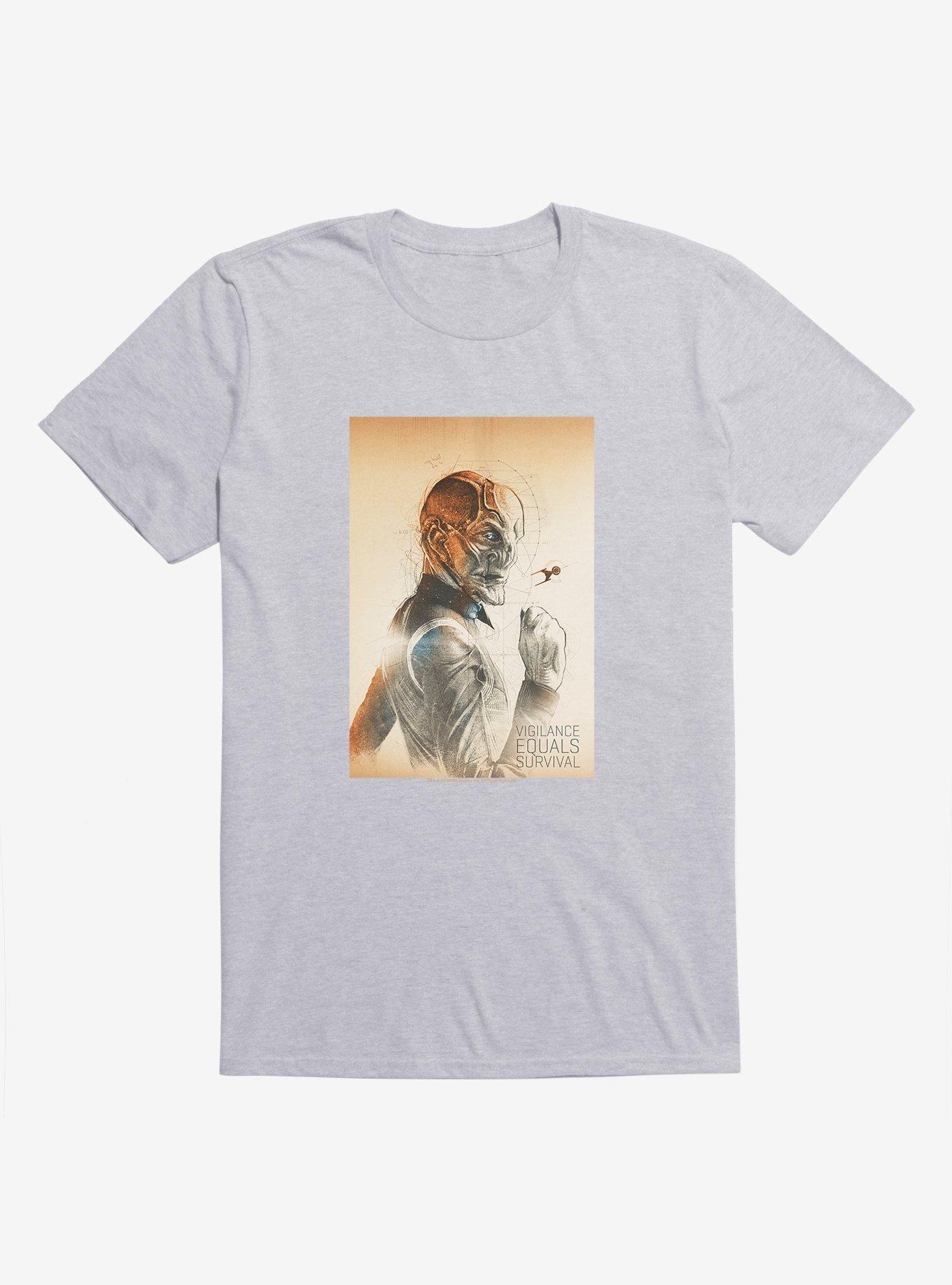 Star Trek Discovery Saru Vigilance Equals Survival T-Shirt | BoxLunch