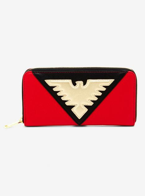 Marvel X-Men Dark Phoenix Zipper Wallet | Hot Topic
