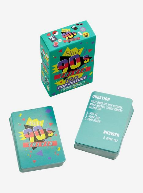 Totally 90s Trivia Card Game | Hot Topic