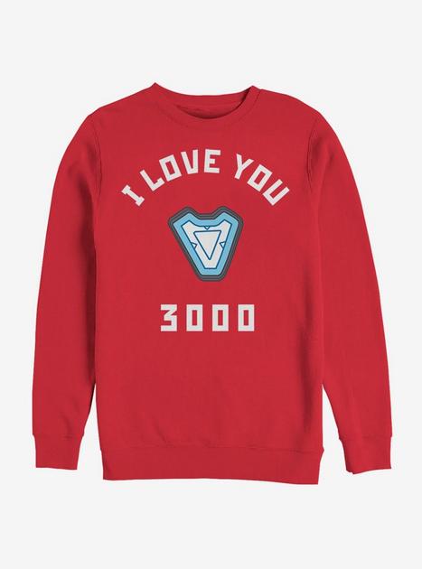 Marvel Avengers: Endgame Three Thousand Sweatshirt - RED | Hot Topic