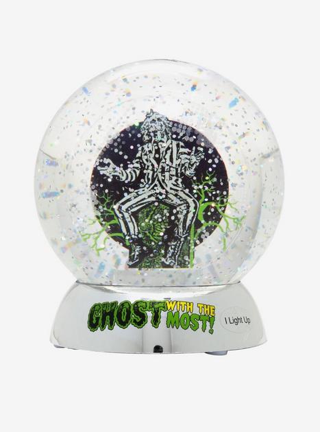 Beetlejuice Ghost With The Most Snow Globe | Hot Topic