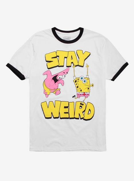 SpongeBob SquarePants Stay Weird Ringer T-Shirt | Hot Topic