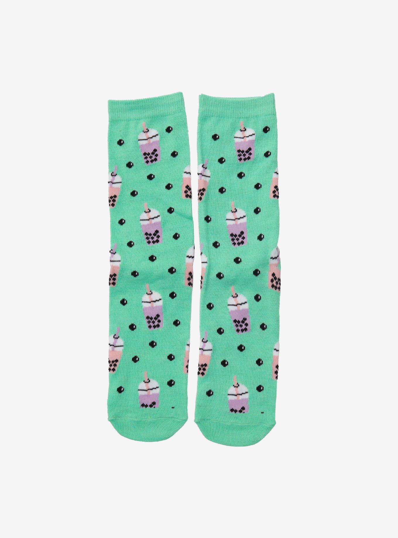 Boba Tea Crew Socks - BoxLunch Exclusive | BoxLunch
