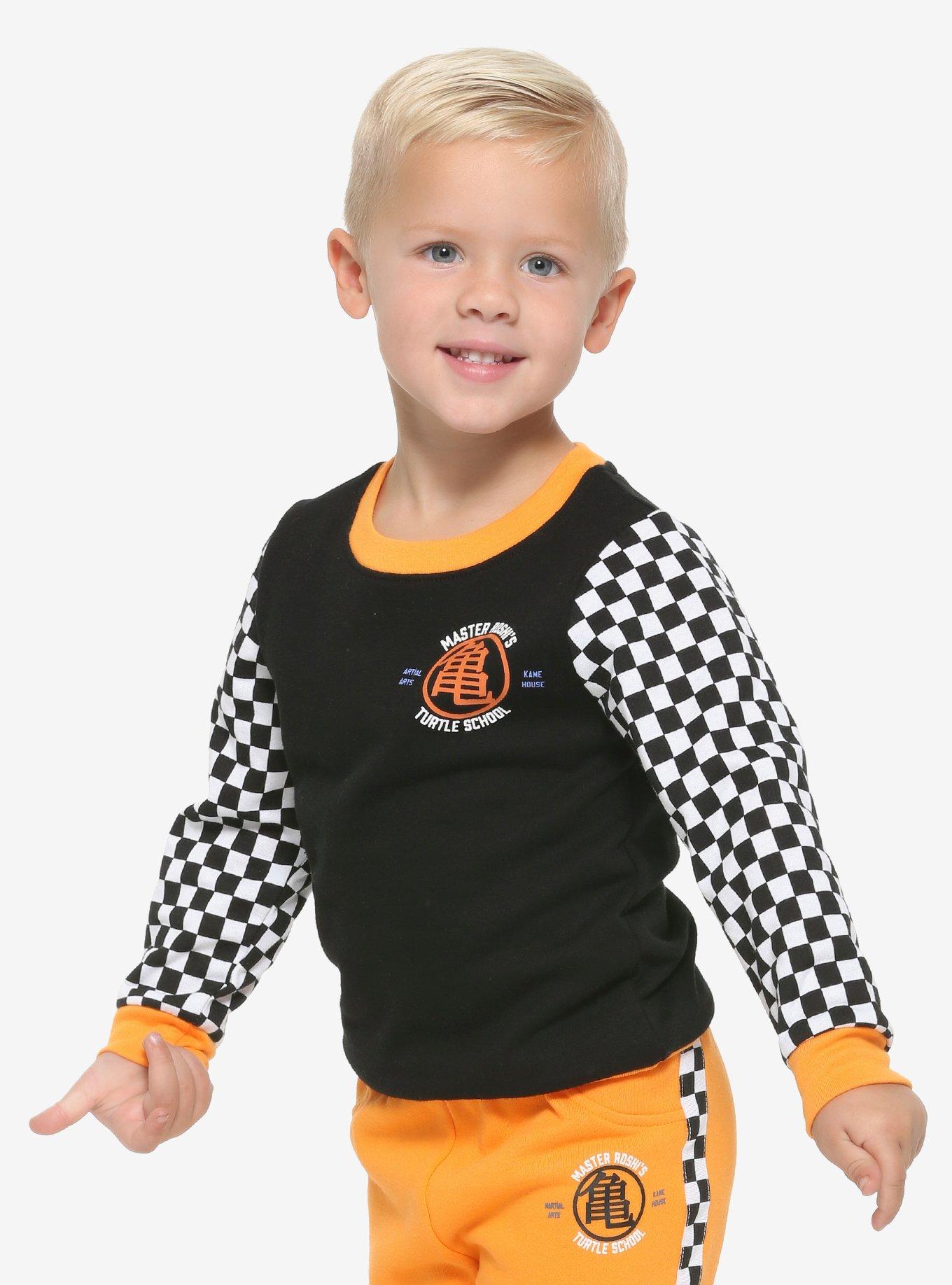 Dragon Ball Z Checkered Toddler Crewneck - BoxLunch Exclusive | BoxLunch