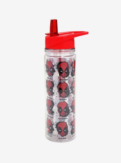 Marvel Deadpool Expressions Water Bottle | BoxLunch