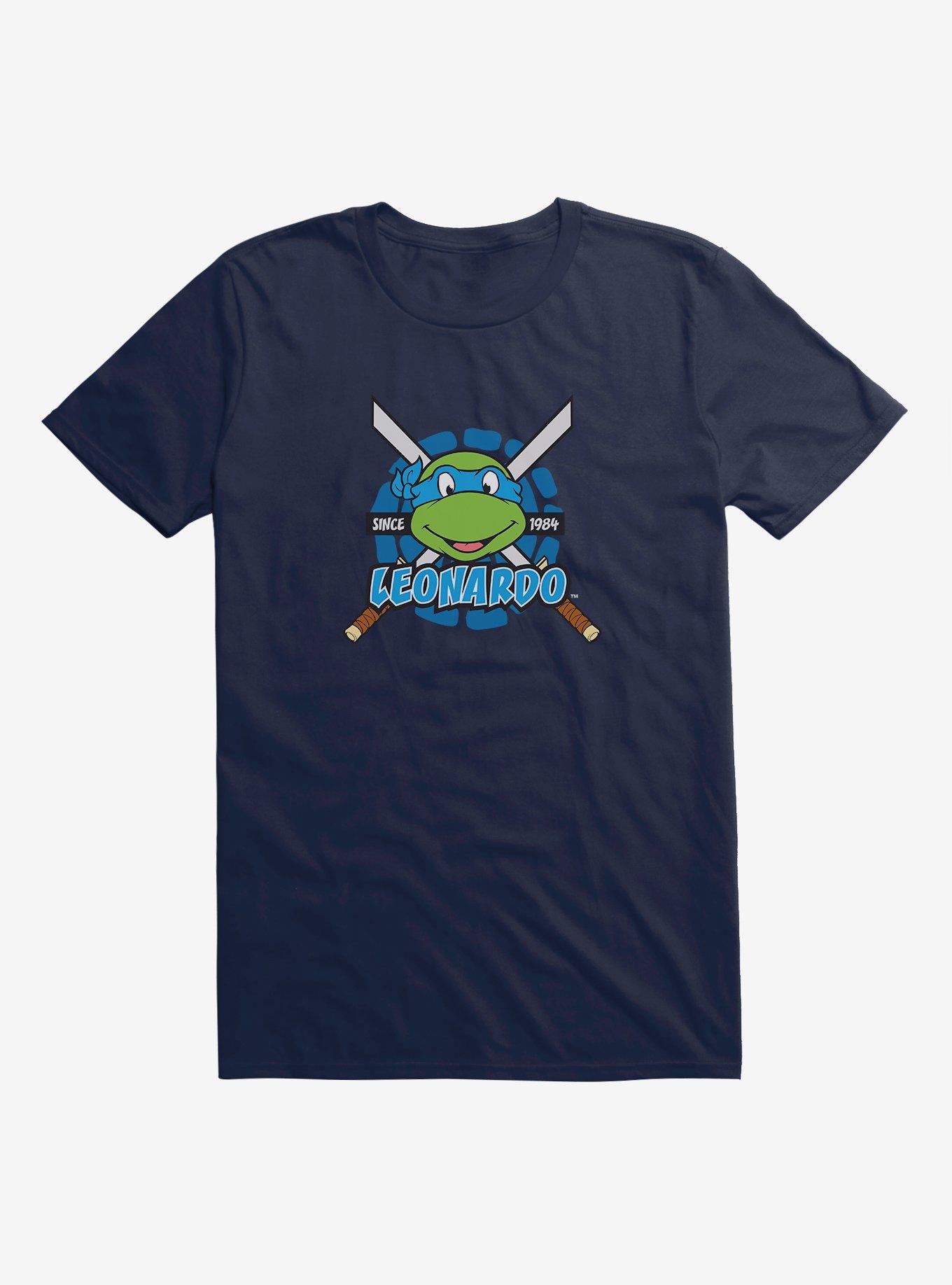 Teenage Mutant Ninja Turtles Leonardo Face Shell 1984 T-Shirt | BoxLunch